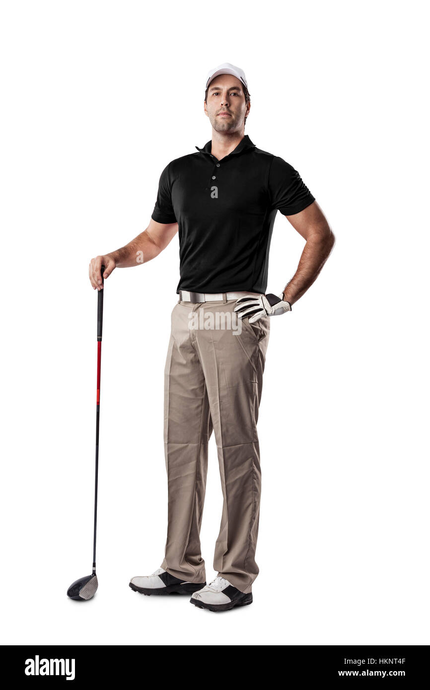 Golf player on professional Cut Out Stock Images & Pictures - Alamy