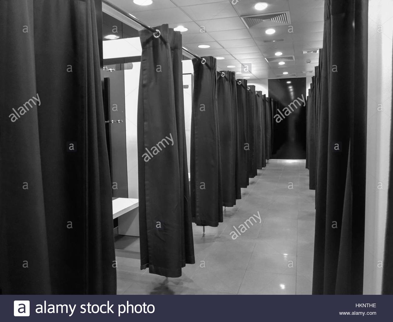 Changing Room Clothes Shop Stock Photos & Changing Room Clothes Shop ...
