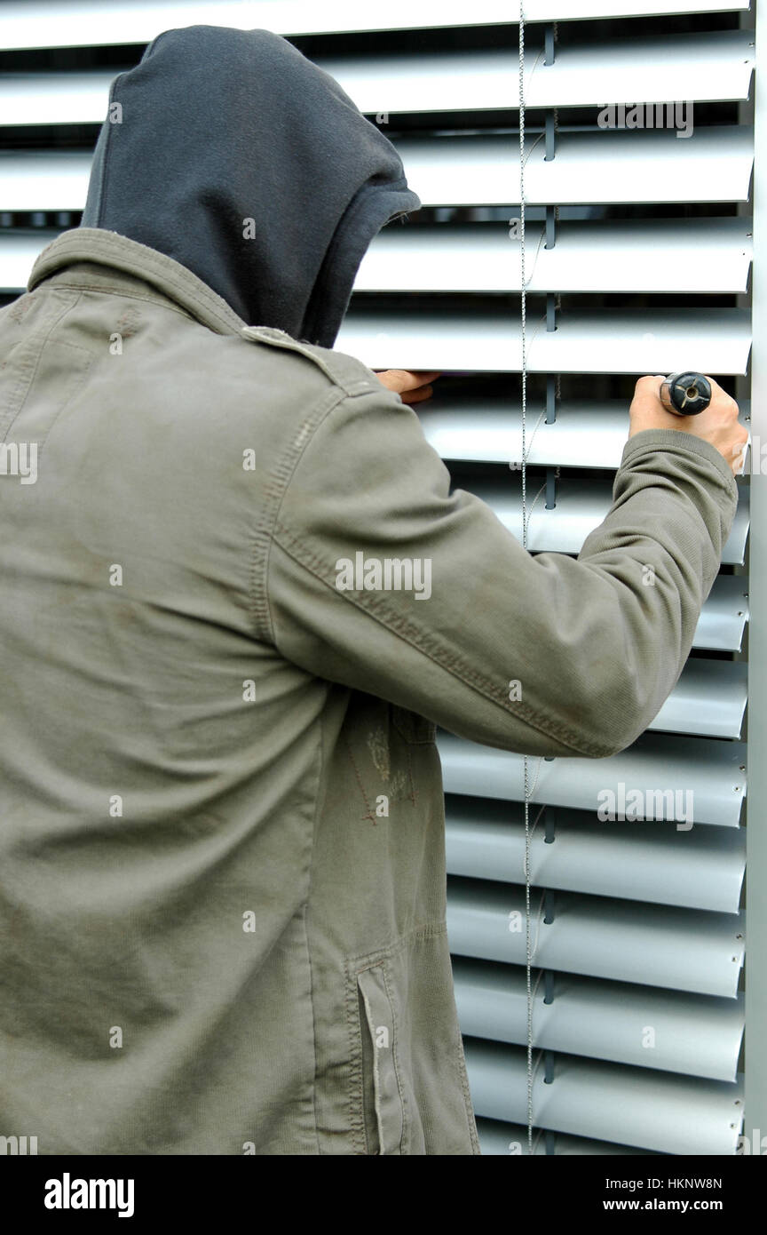 Symbolic for housebreaker Stock Photo - Alamy