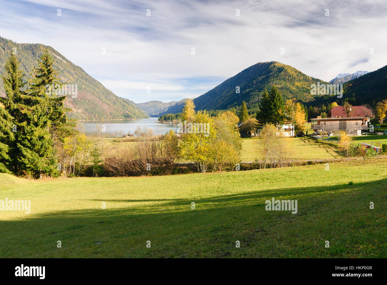 Naggl: lake Weißensee, , Kärnten, Carinthia, Austria Stock Photo - Alamy