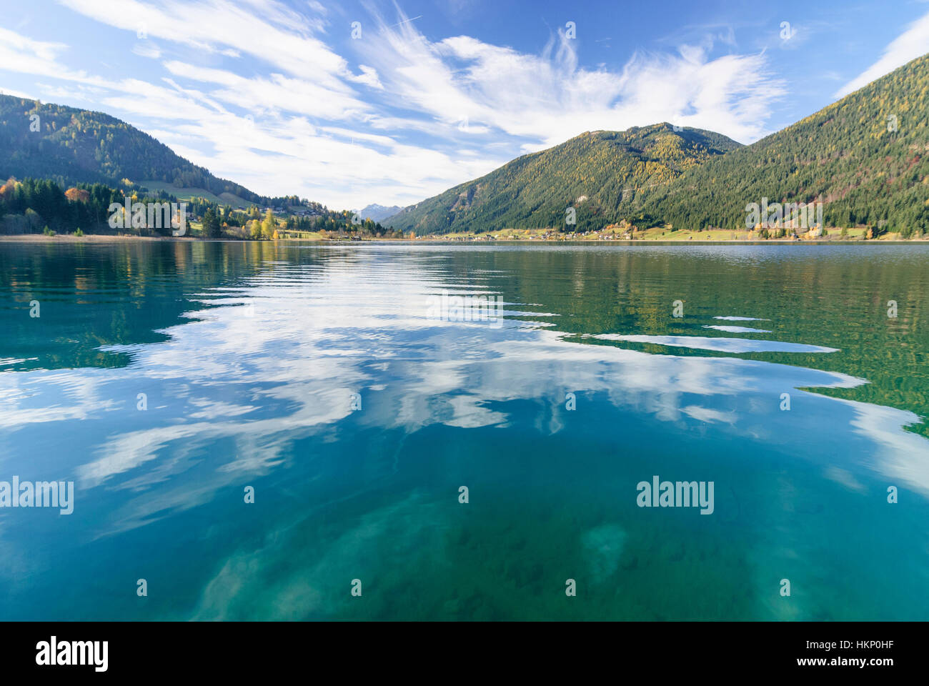 Naggl: lake Weißensee, , Kärnten, Carinthia, Austria Stock Photo - Alamy