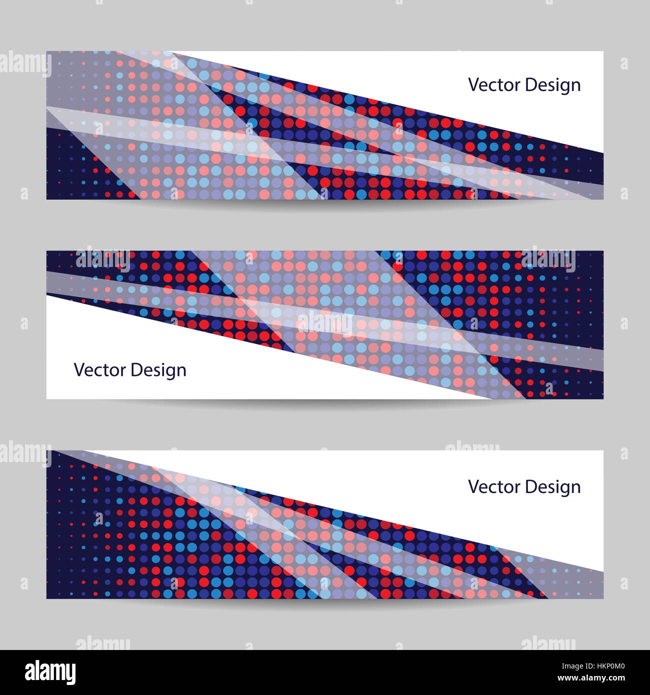 Set of horizontal banners Stock Vector Image & Art - Alamy