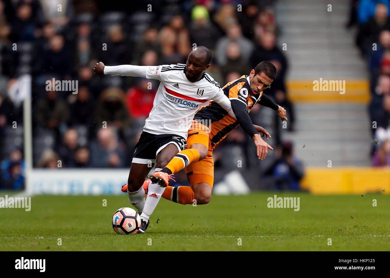 Hull citys goebel evandro battle hi-res stock photography and images ...