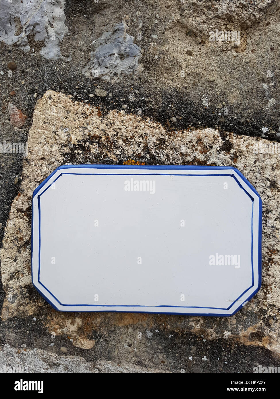 Empty street sign Stock Photo - Alamy