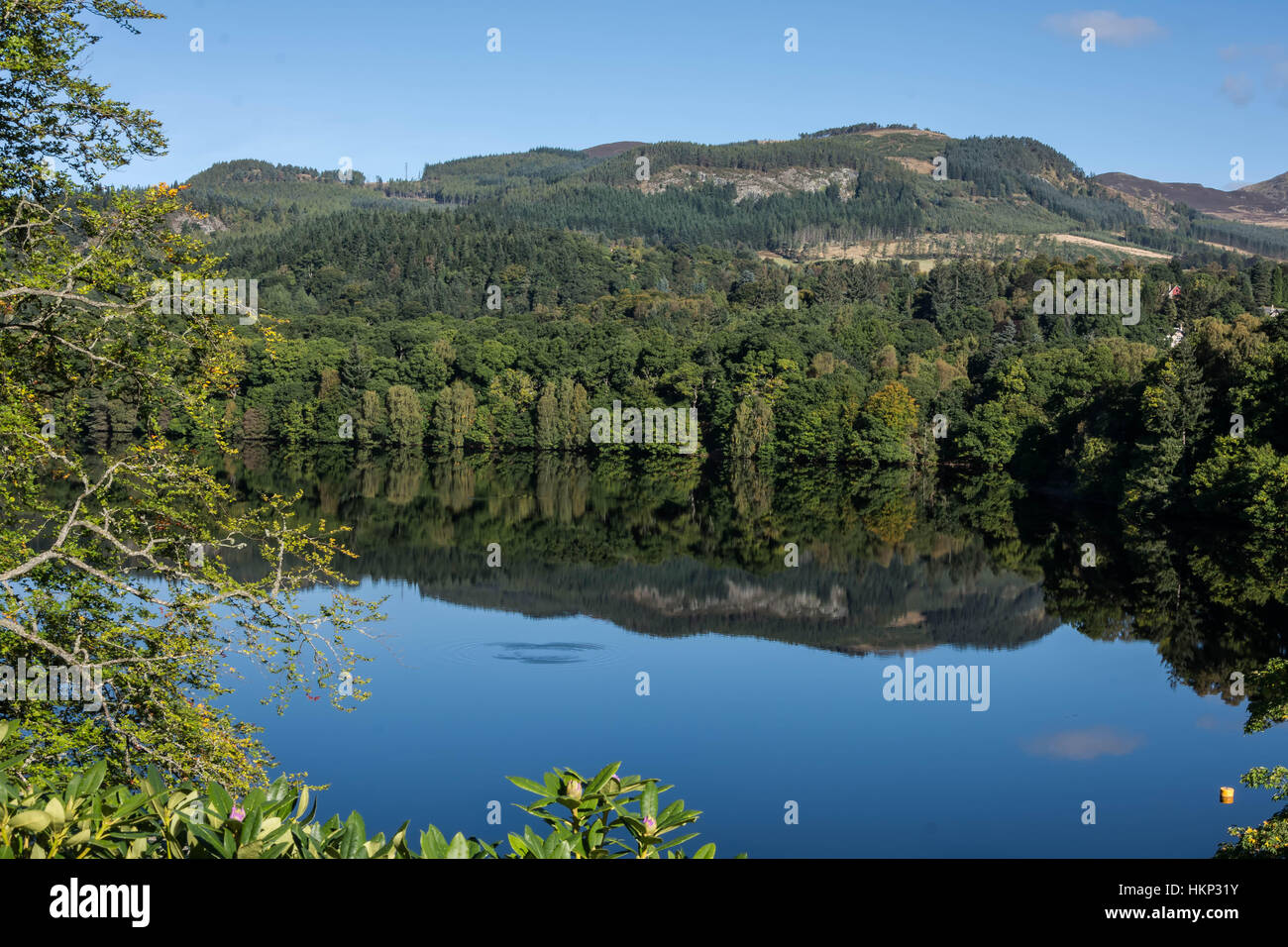 Loch Faskally, Pitlochry, Perthshire, Scotland, United Kingdom Stock ...