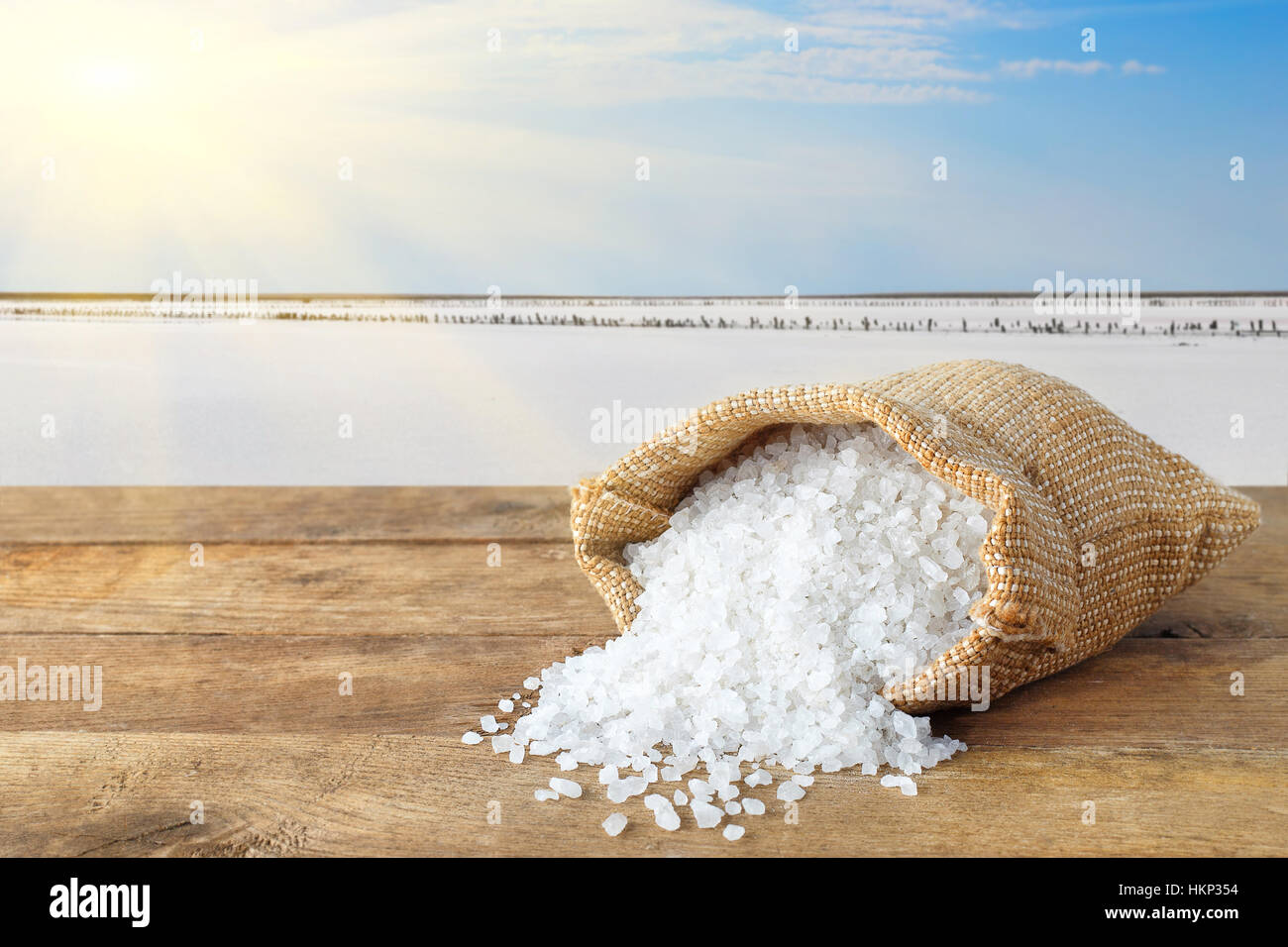 Sack of salt hi-res stock photography and images - Alamy