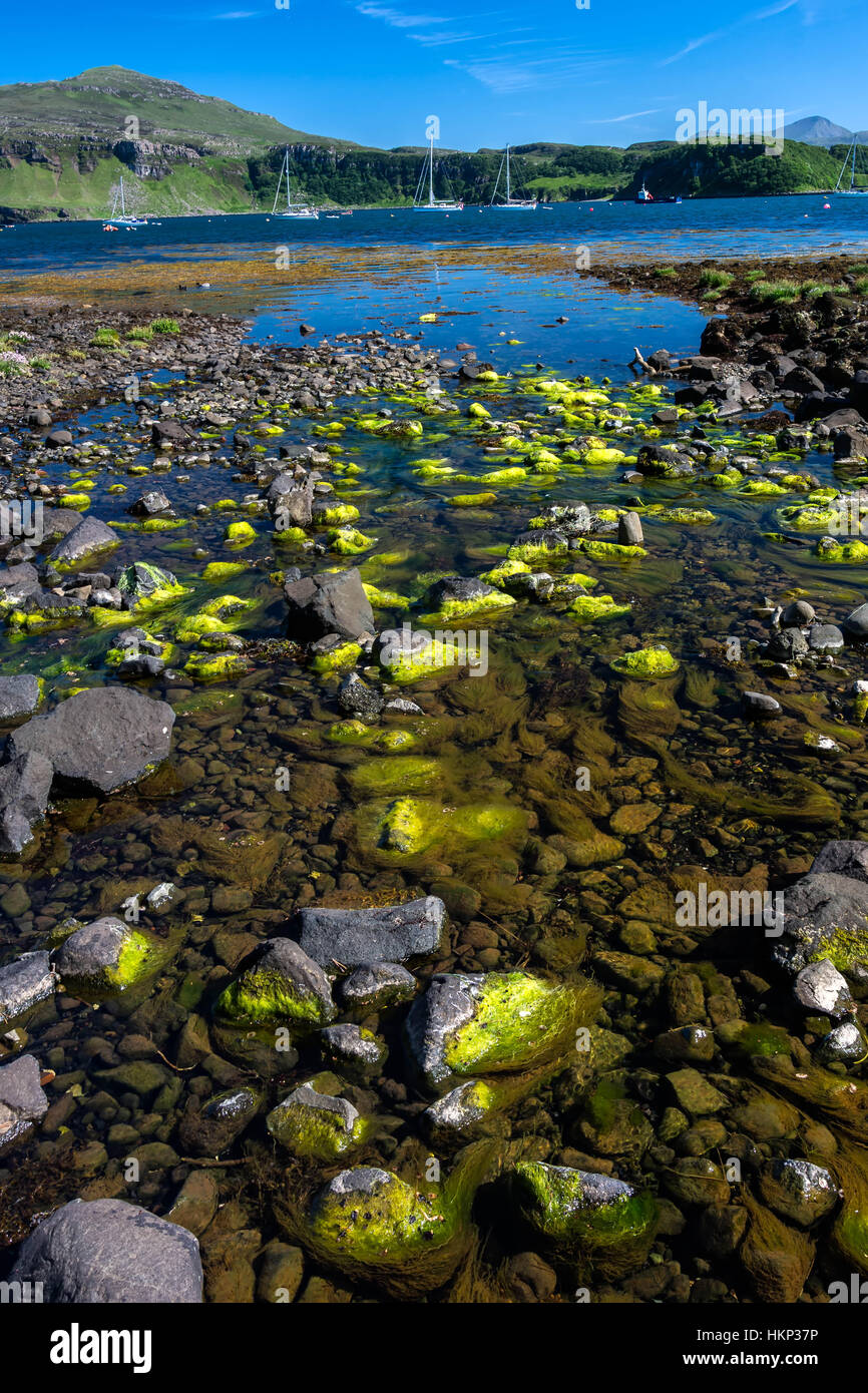 Ben Tianavaig, Portree, Isle of Skye, Scotland, United Kingdom Stock ...