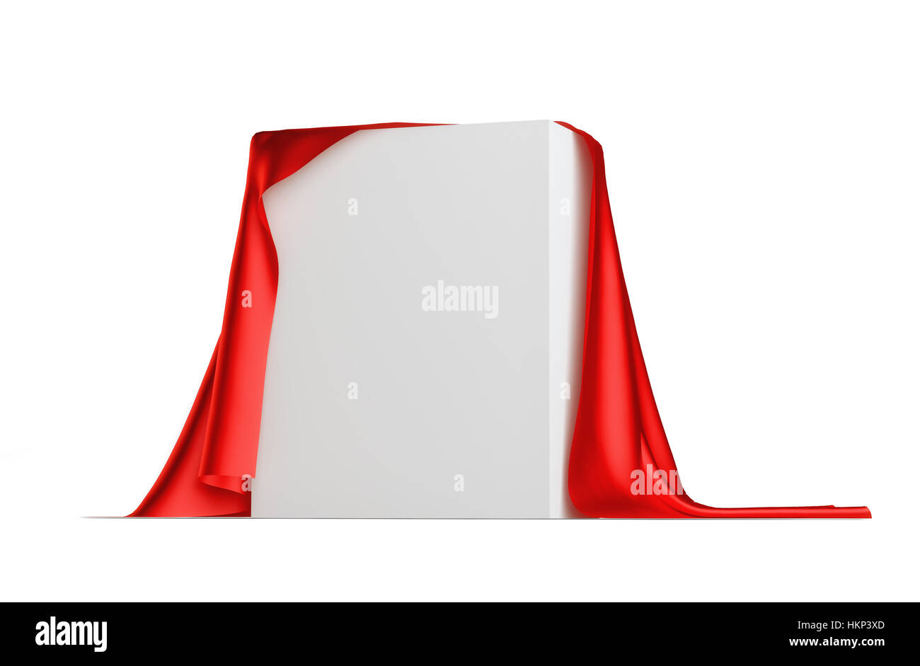 Box covered cloth 3d Cut Out Stock Images & Pictures - Alamy