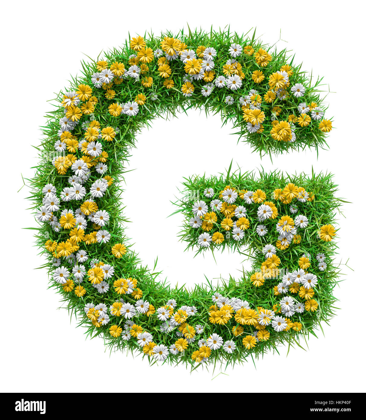 Letter g flowers hi-res stock photography and images - Alamy