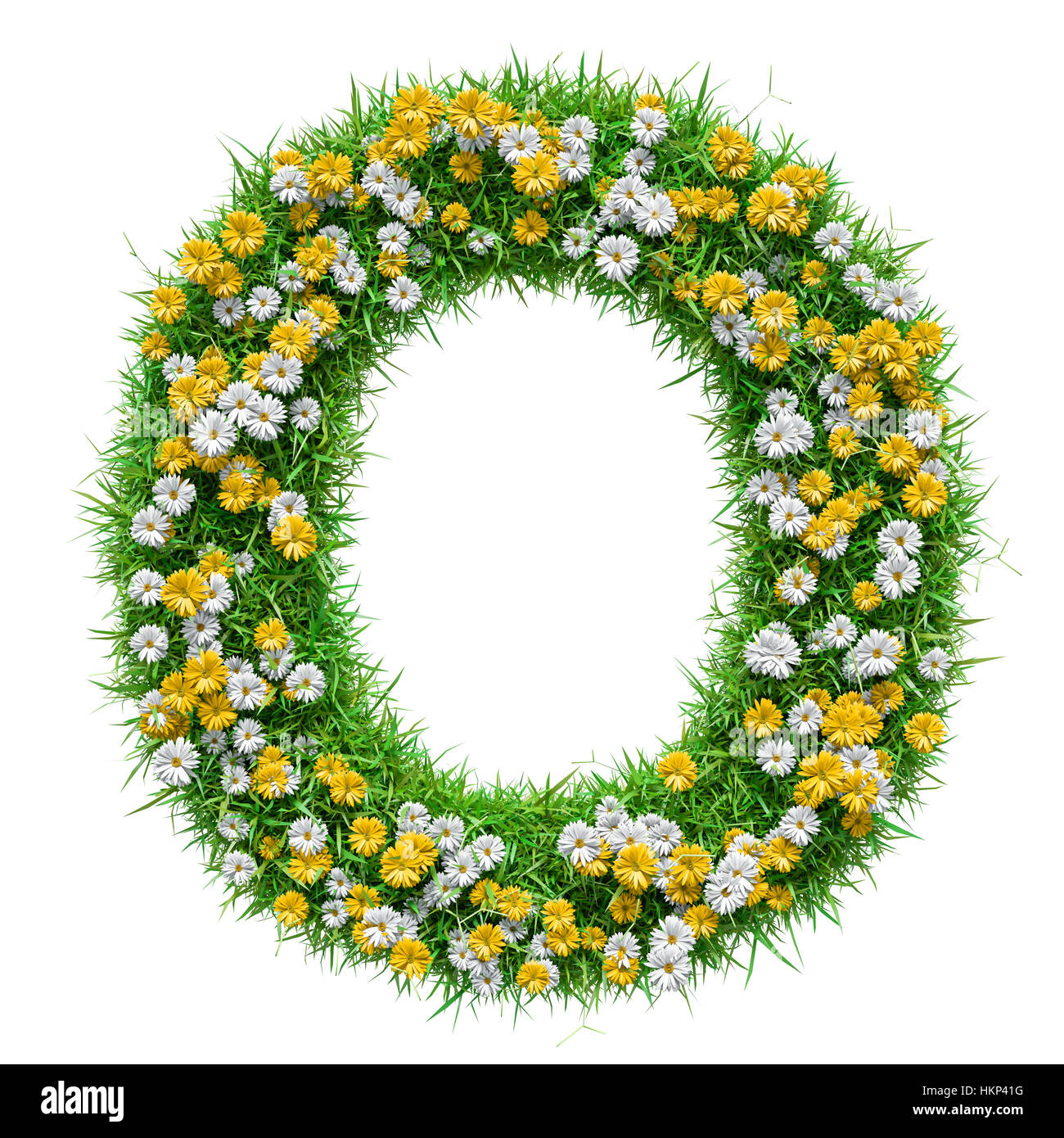 Letter o flowers hi-res stock photography and images - Alamy