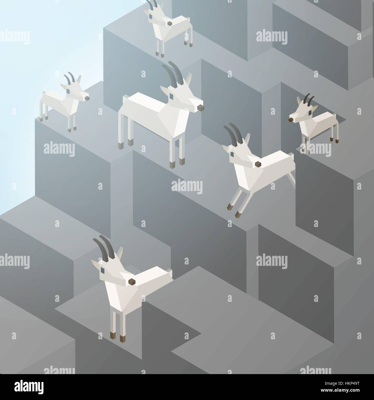Sheep and goats and art Stock Vector Images - Alamy