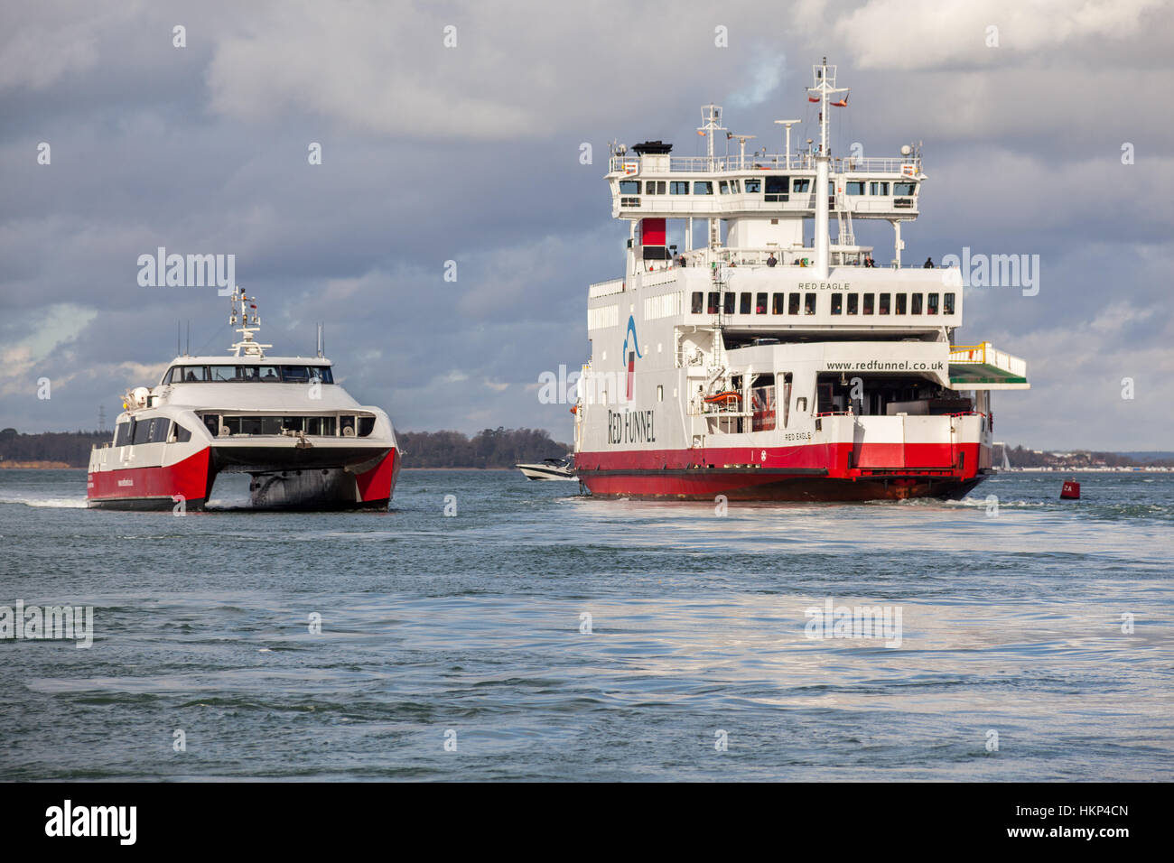 Red Jet & Funnel Stock Photo - Alamy