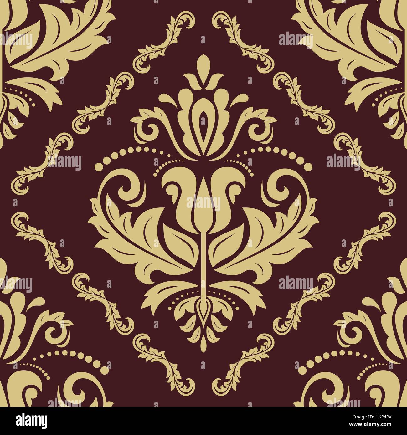 Seamless Vector Classic Pattern Stock Vector Image & Art - Alamy