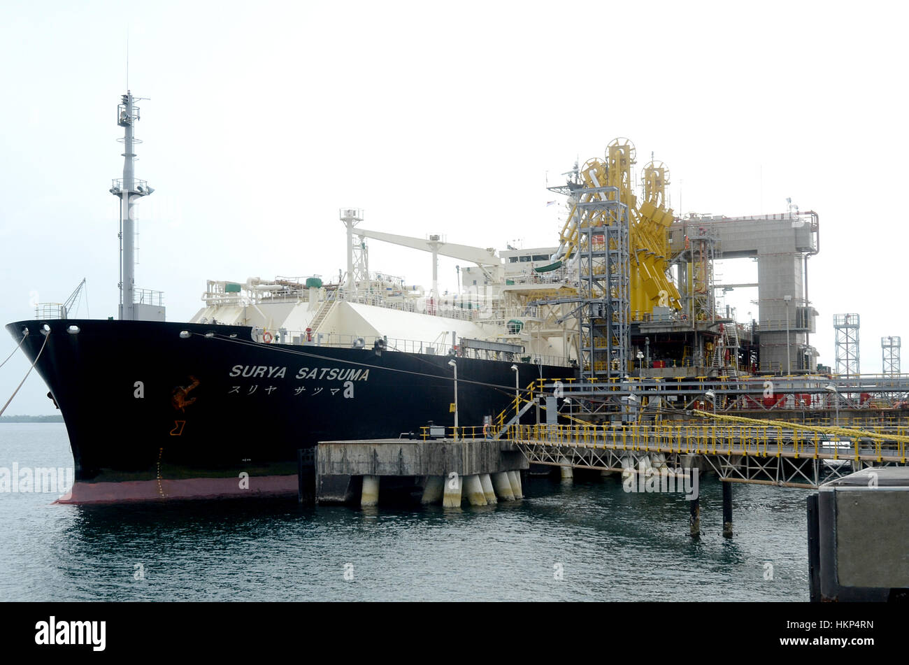 LNG tanker Stock Photo - Alamy LNG tanker Stock Photo - Alamy