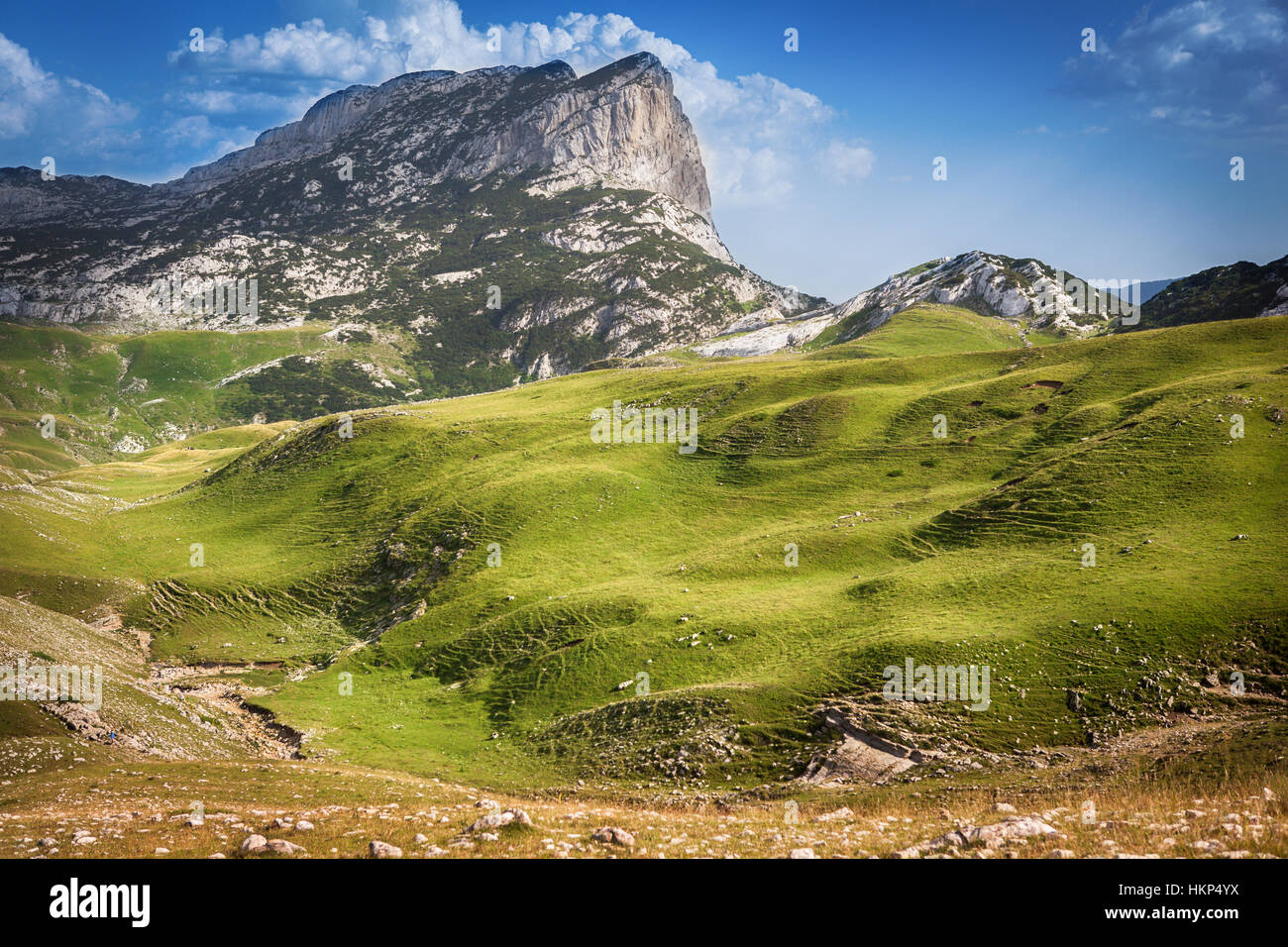 Beautiful colorful mountain landscape nature background Stock Photo - Alamy