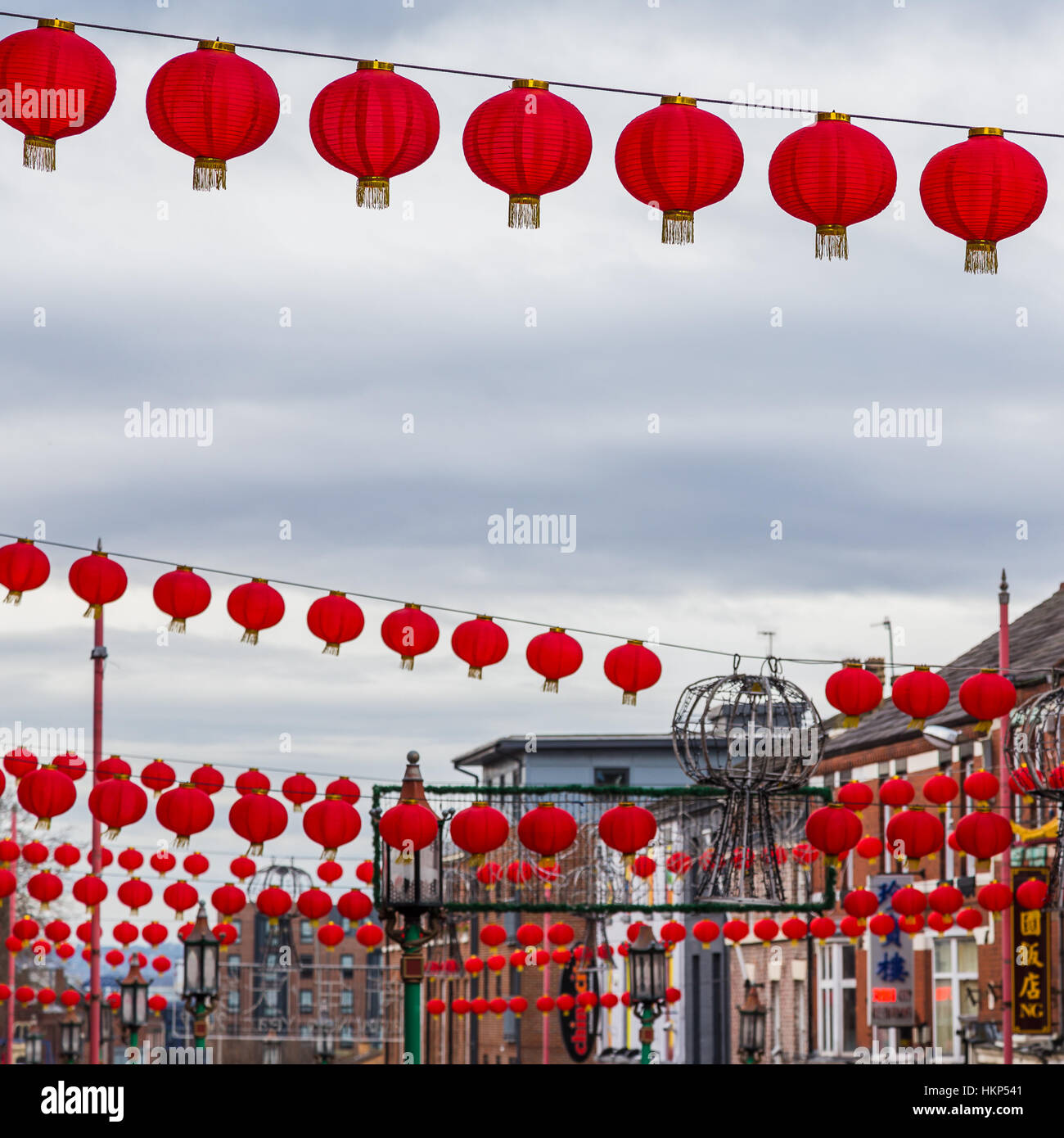 Liverpool chinatown nelson street hi-res stock photography and images ...