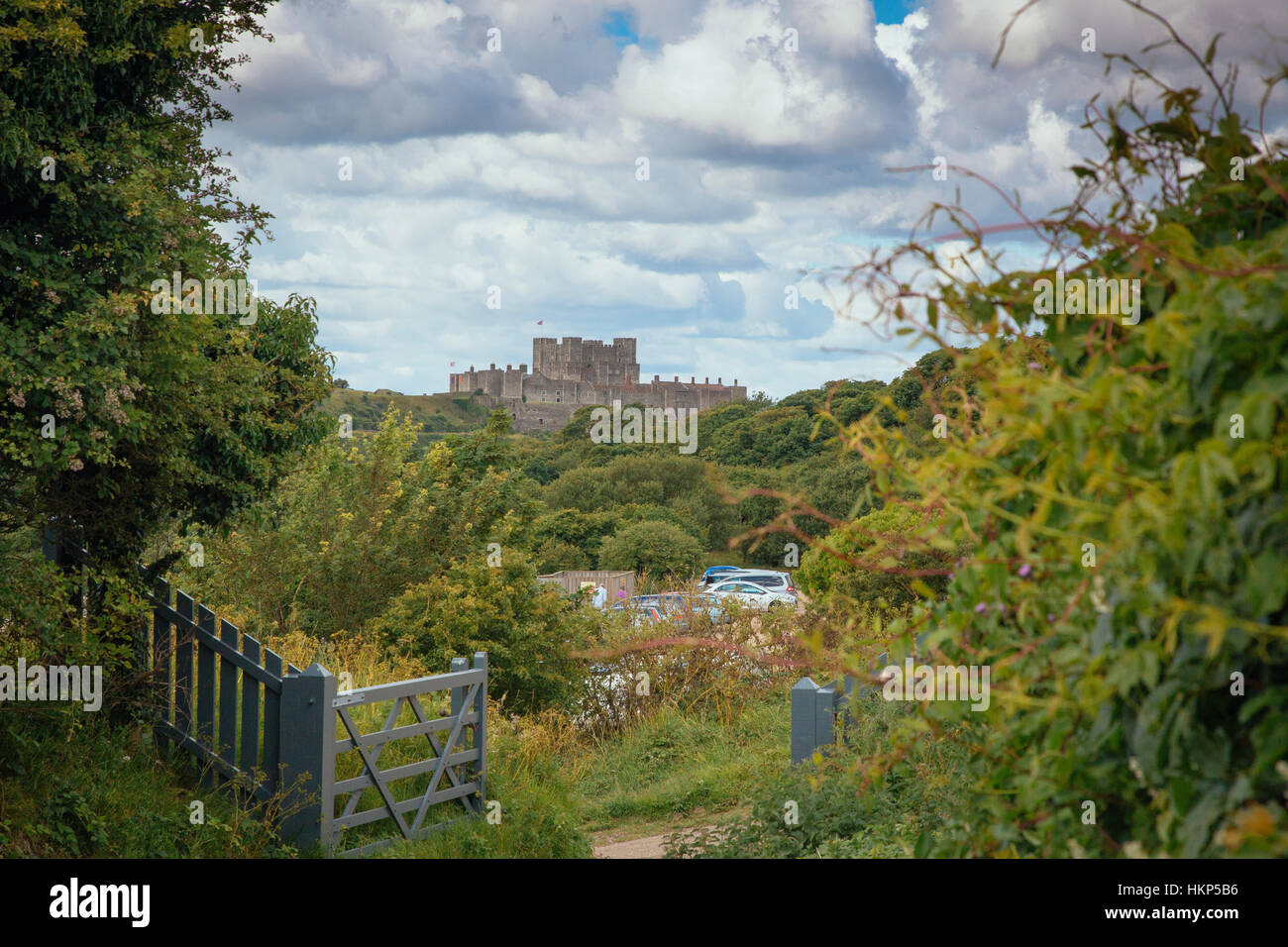 Castle through trees hi-res stock photography and images - Alamy