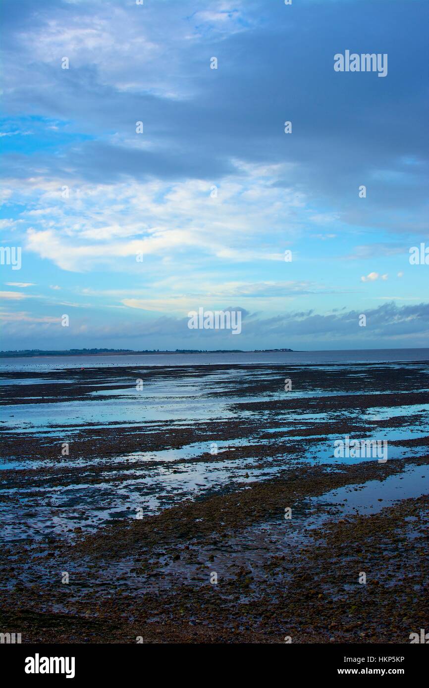 Sea View Sunset Stock Photo - Alamy