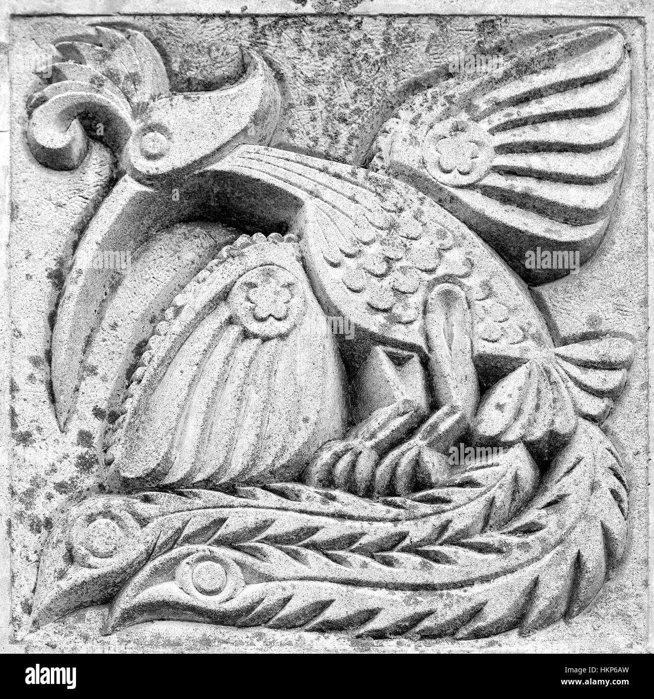 Phoenix bas relief hi-res stock photography and images - Alamy