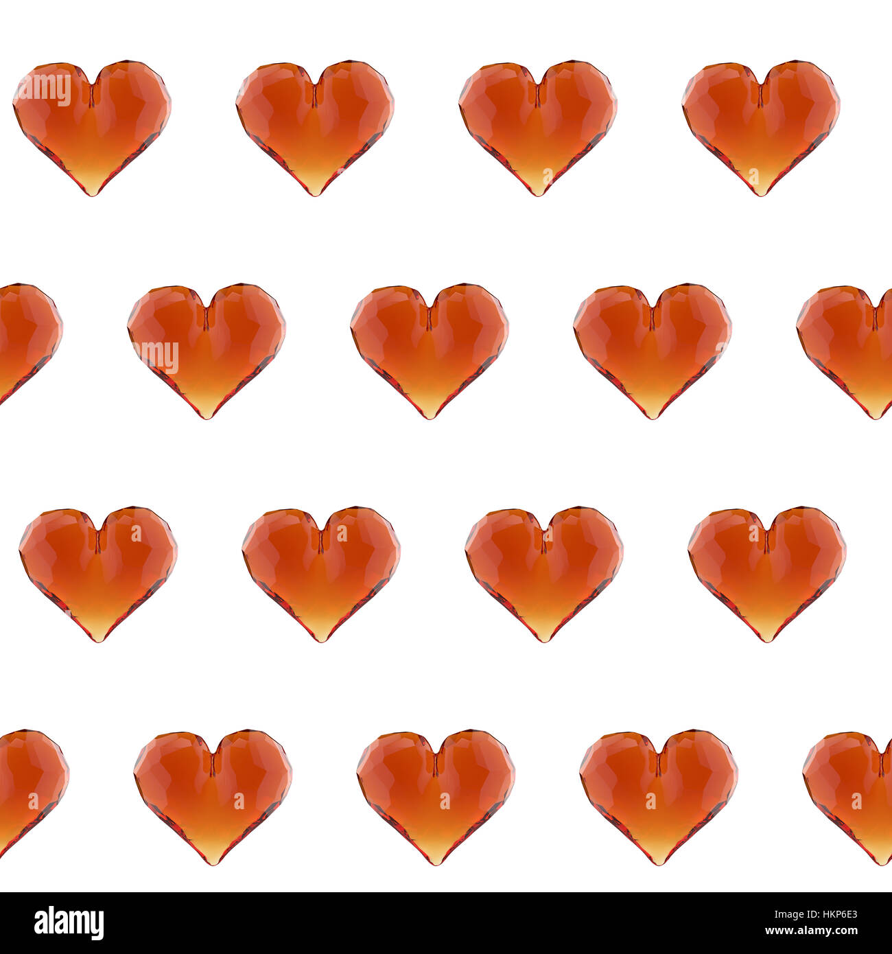 Illustration gem heart seamless hi-res stock photography and images - Alamy