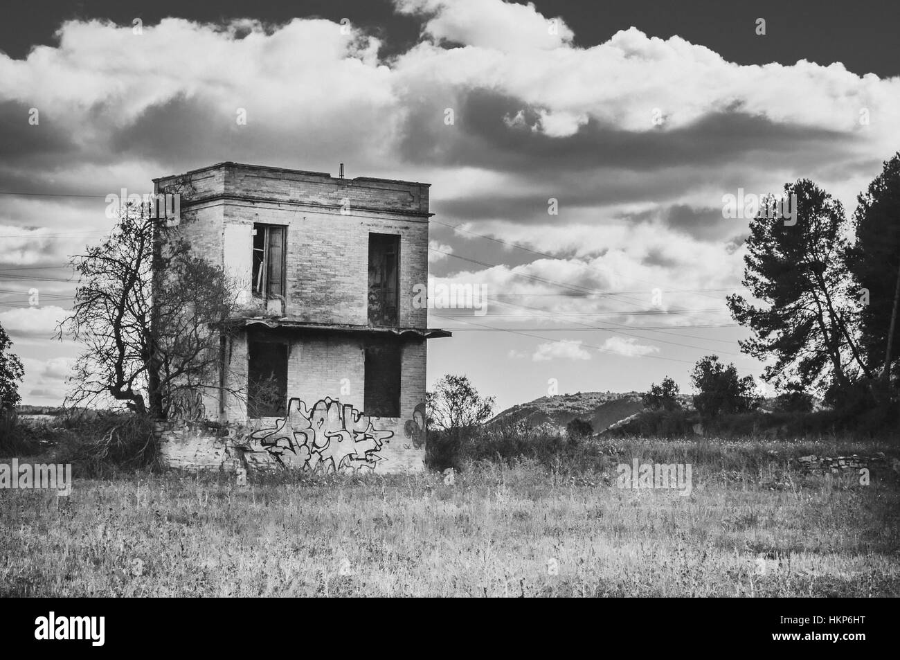 Manresa house Black and White Stock Photos & Images - Alamy