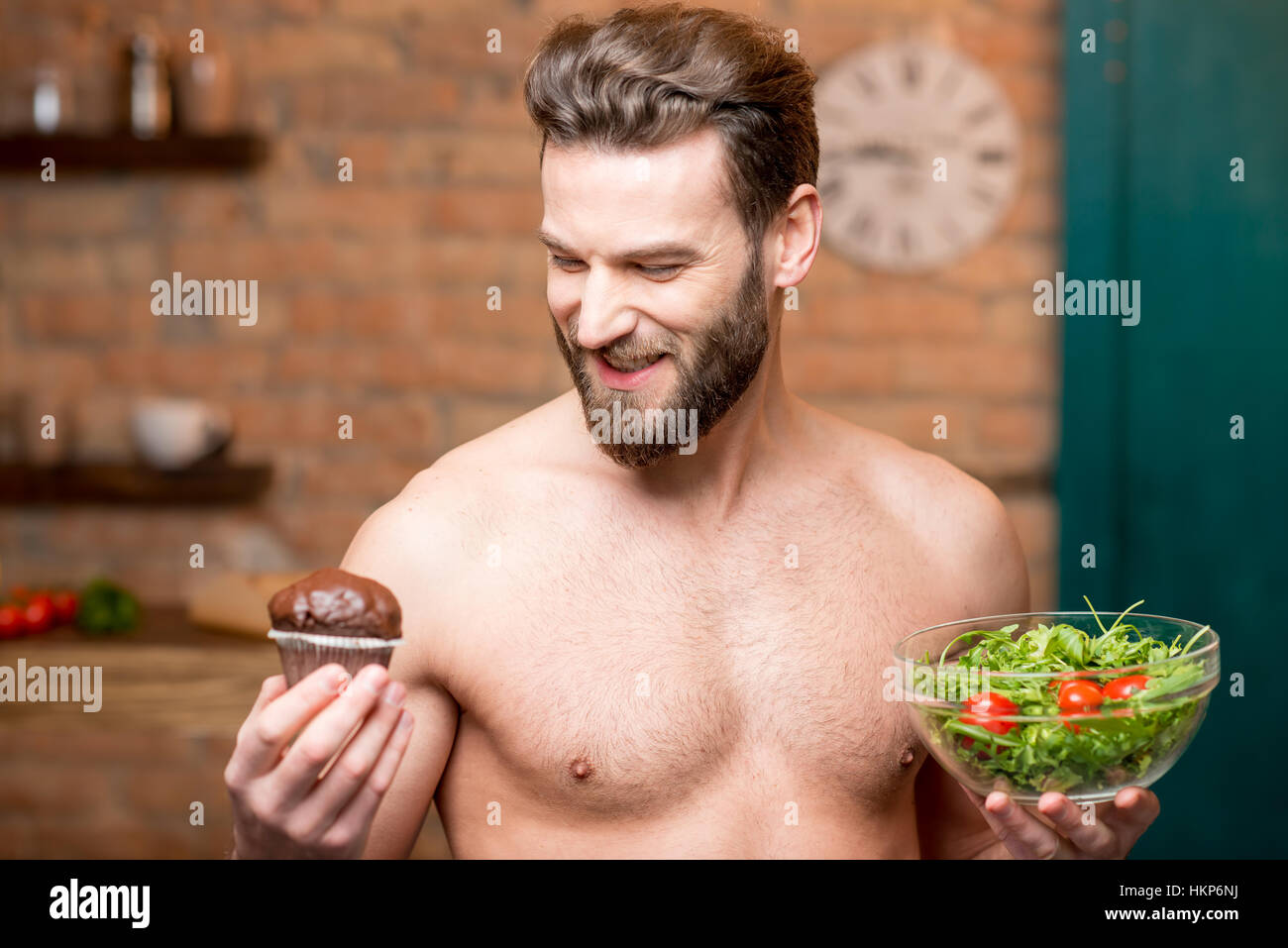 Man unhealthy food hi-res stock photography and images - Alamy