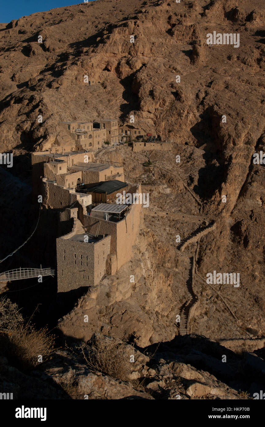 Deir Mar Musa Syrian Monastery near Nabk Syria Stock Photo - Alamy