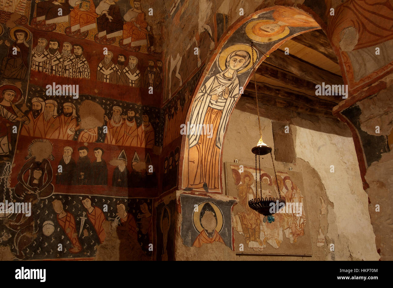 Inside the Monastery of Deir Mar Musa in Syria Stock Photo - Alamy