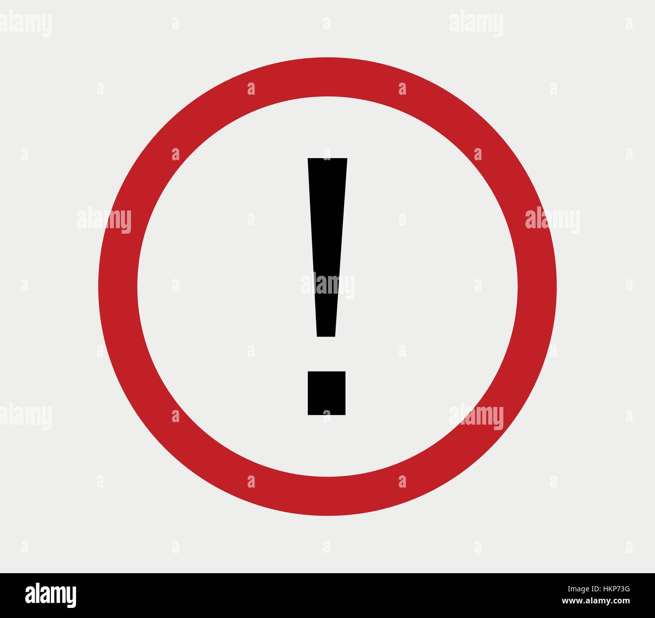 Hazard warning icon icon Stock Vector Image & Art - Alamy