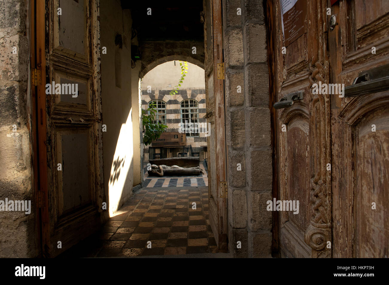 Mustafa Ali Art Gallery Damascus, Syria Stock Photo - Alamy