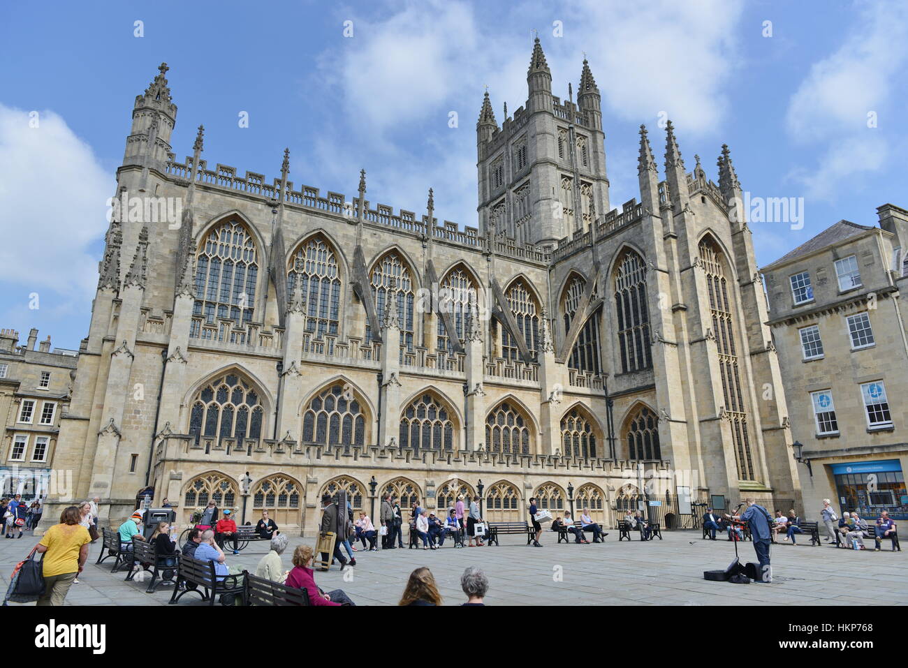 Locals gather on streets hi-res stock photography and images - Alamy