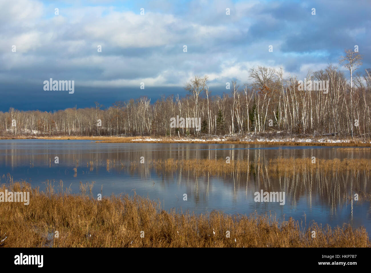 Wilderness lake in northern Wisconsin Stock Photo - Alamy