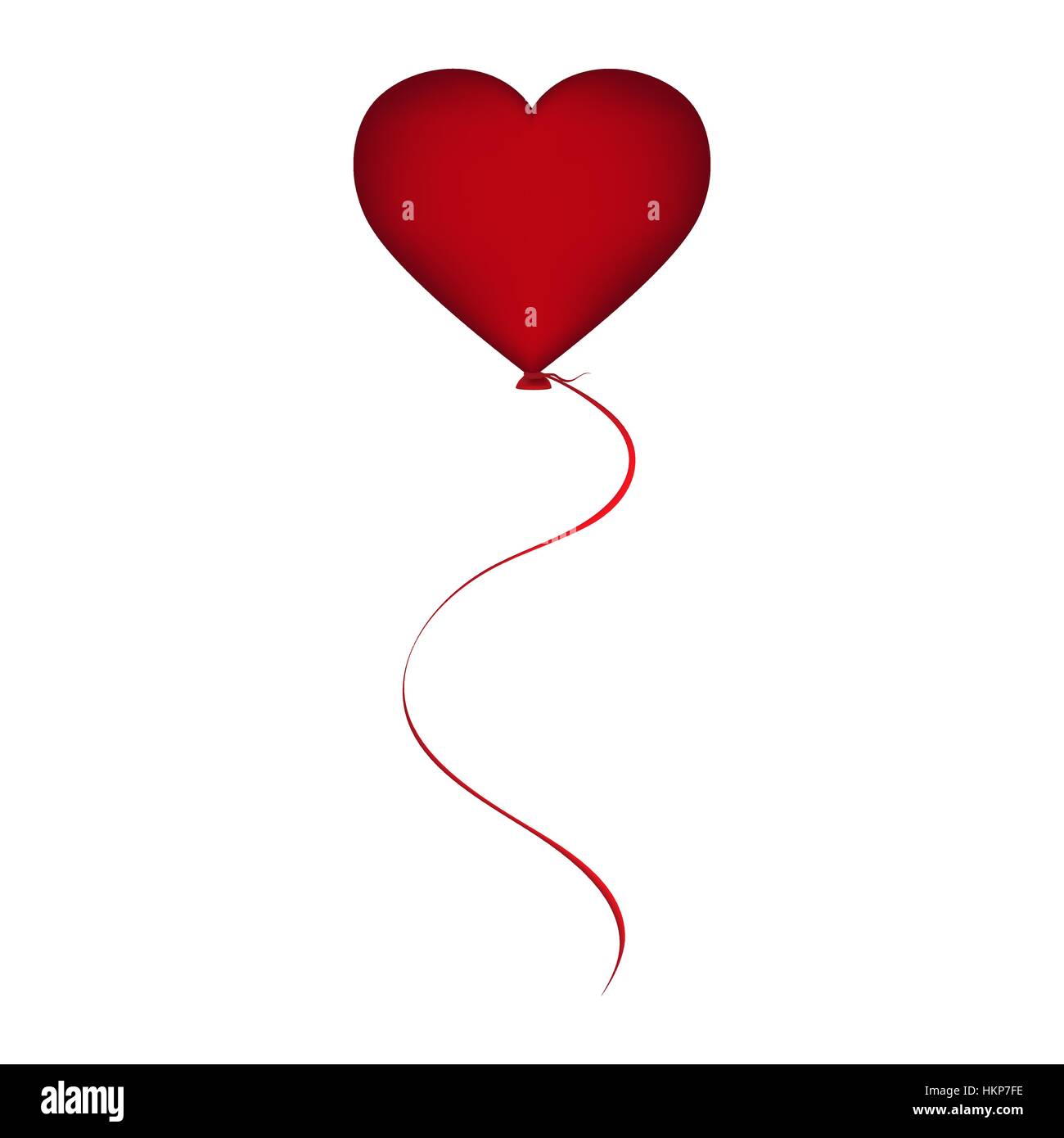 Balloon on string Stock Vector Images - Alamy