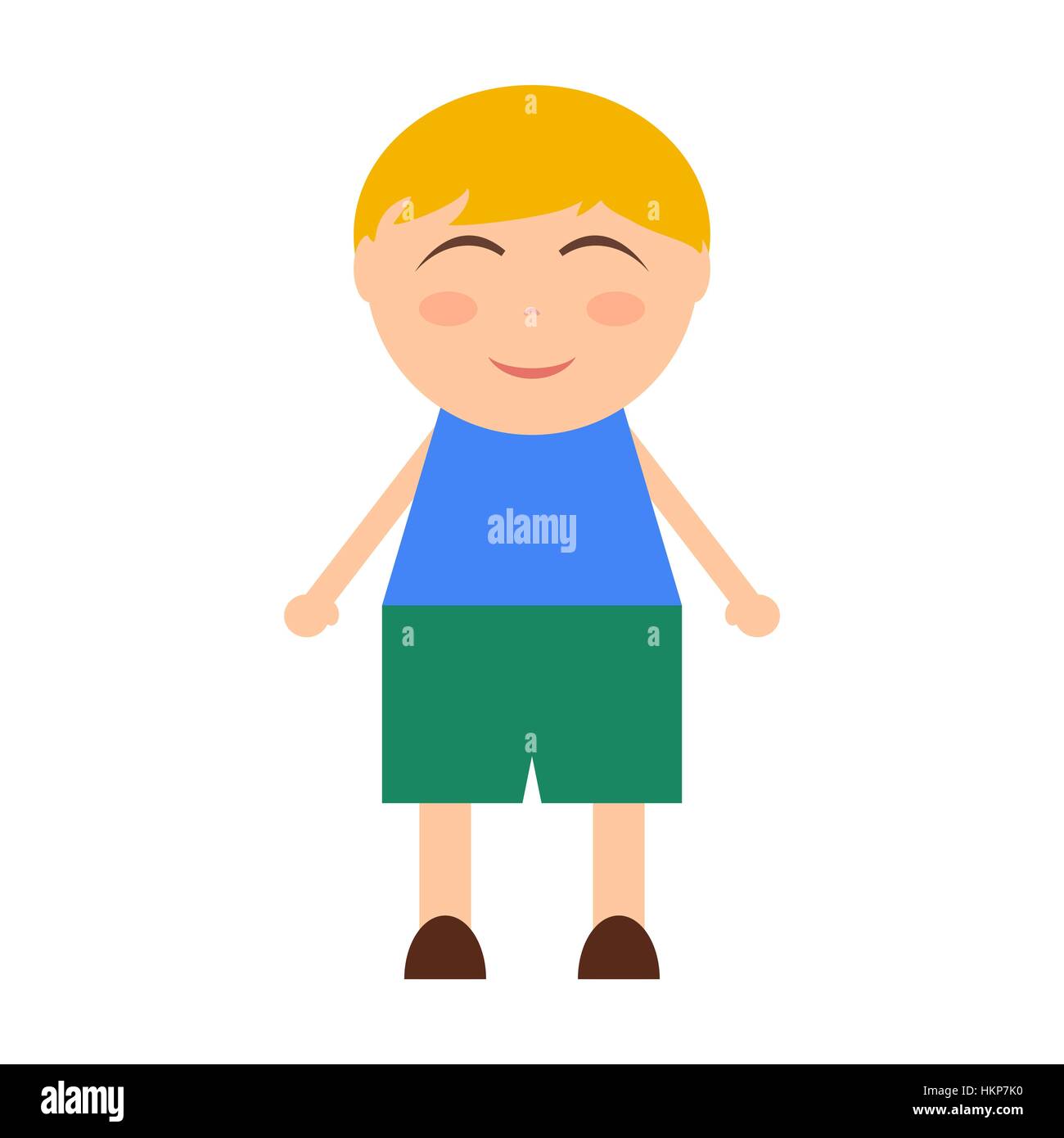Happy boy cartoon Stock Vector Image & Art - Alamy