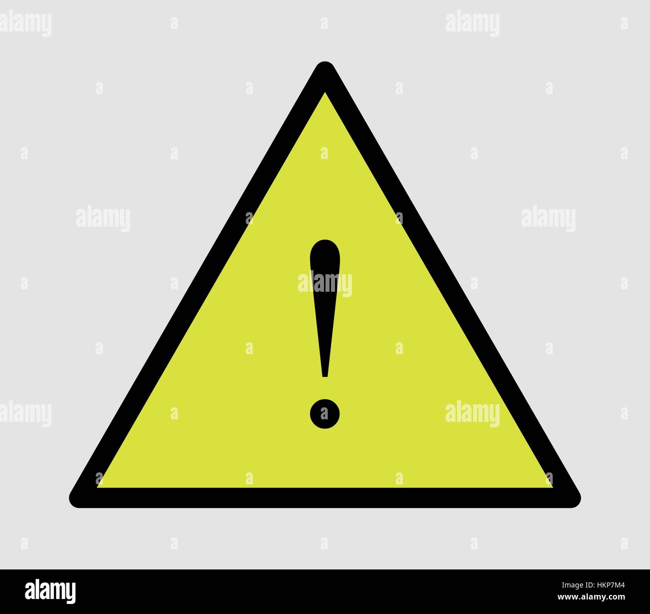 Hazard warning icon icon Stock Vector Image & Art - Alamy
