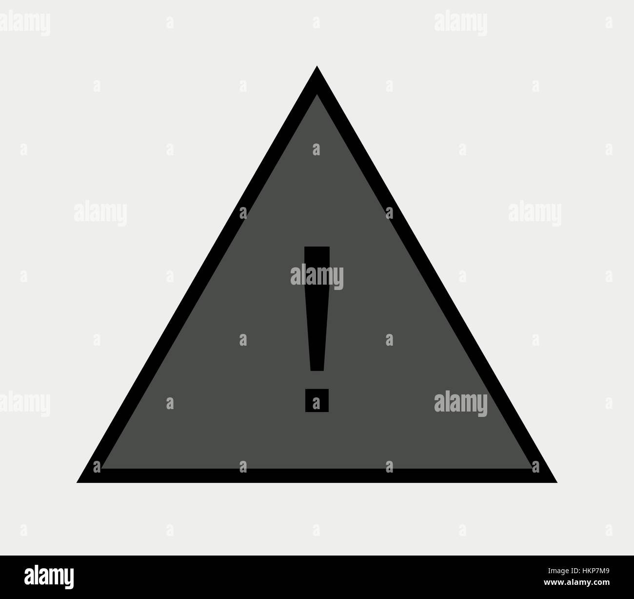 Hazard warning icon icon Stock Vector Image & Art - Alamy