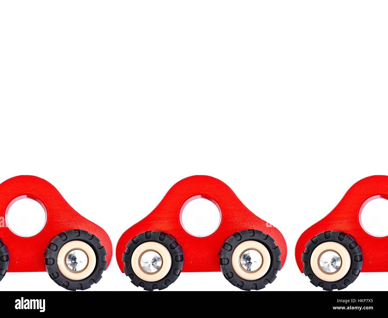 A conceptual photo of a little red car Stock Photo - Alamy