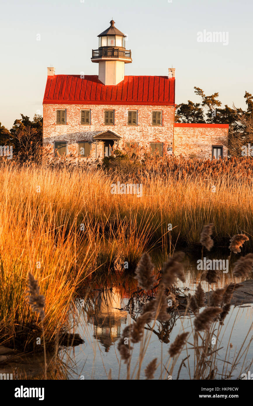 East Point Lighthouse in New Jersey. New Jersey, USA Stock Photo - Alamy