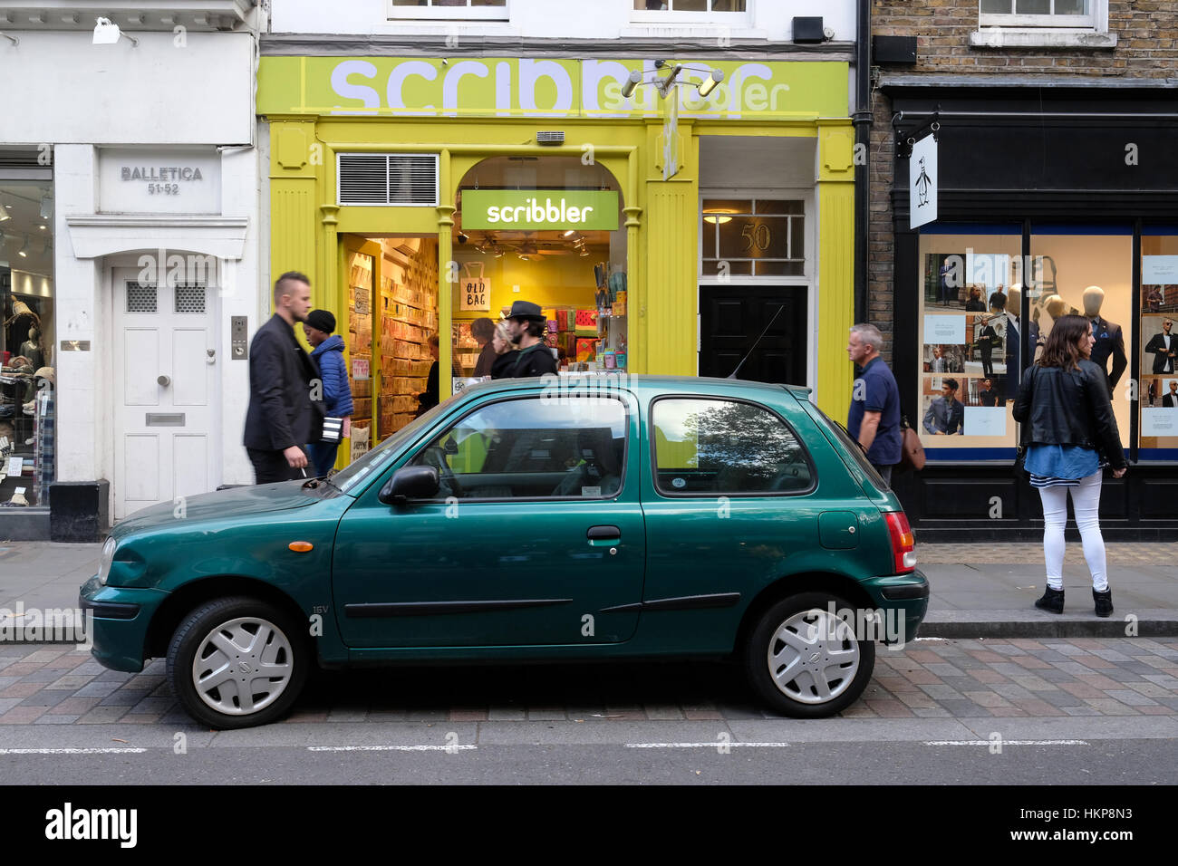SCRIBBLE store in Covent Garden Stock Photo - Alamy