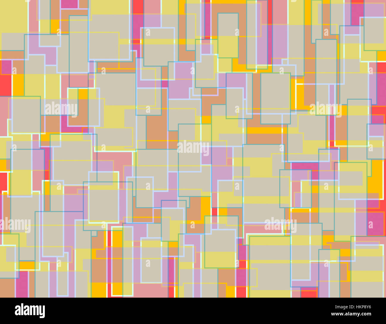 Colorful abstract digital pattern using contrasting and bold colors in ...