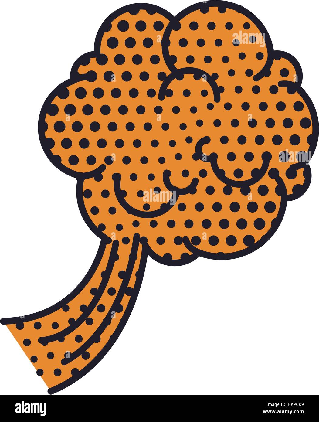 cloud callout pop art for dialogue with cumulus vector illustration ...