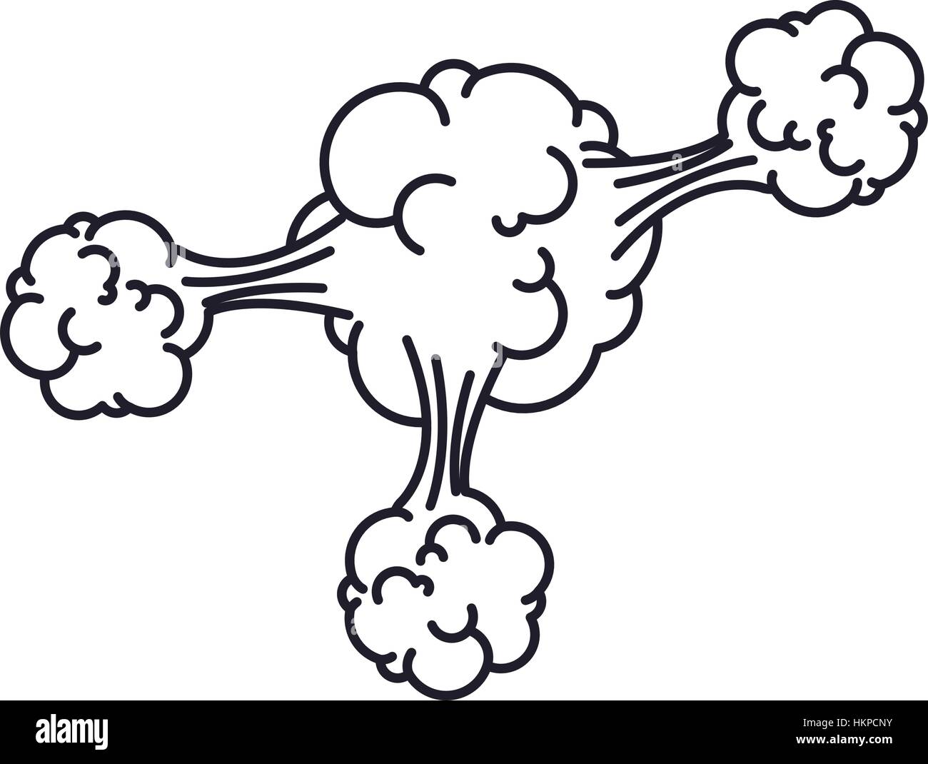 Explosion Cloud Clip Art