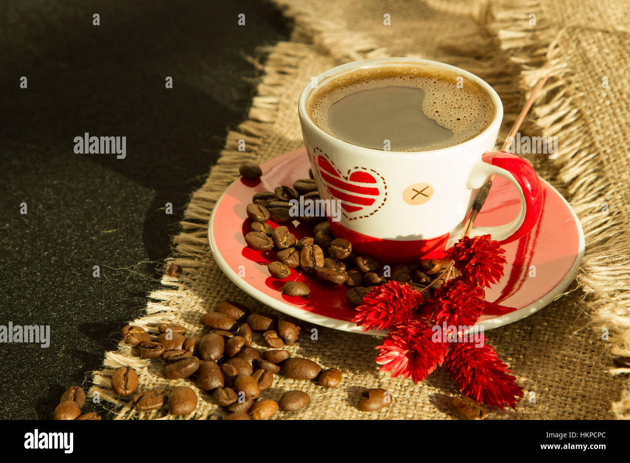 Coffee beans flower hi-res stock photography and images - Alamy