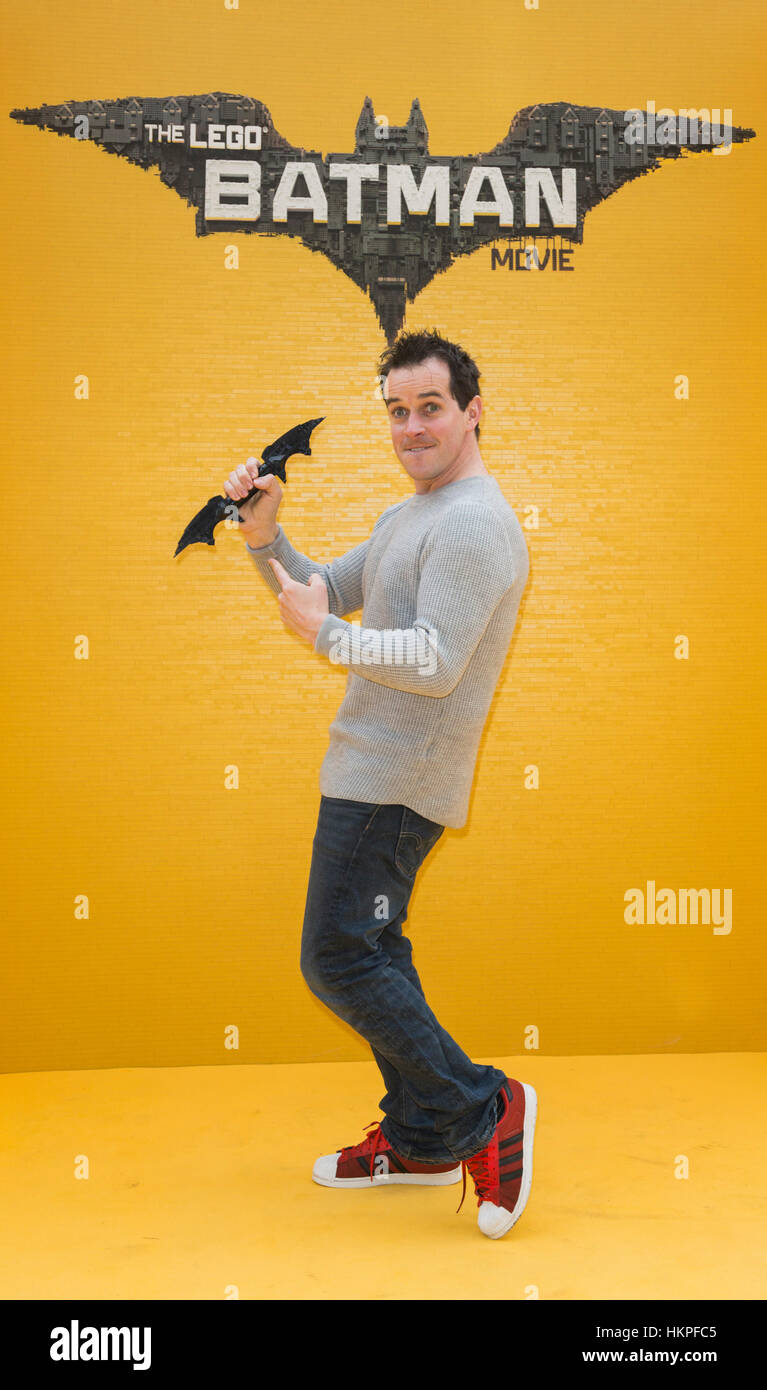 London, UK. 28 January 2017. Dominic Wood (Dick and Dom). Warner Bros ...