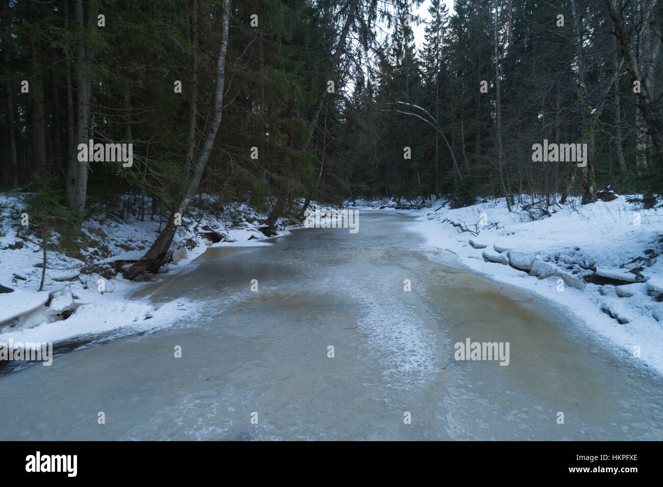 Frozen aerial hi-res stock photography and images - Alamy