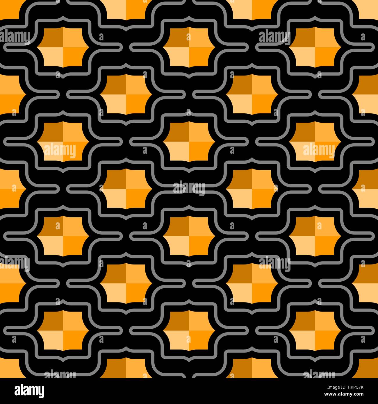 Contemporary octagonal shield / rivet shape in hexagonal arrangement ...