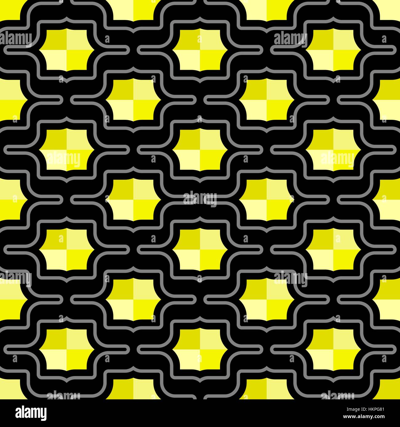 Contemporary octagonal shield / rivet shape in hexagonal arrangement ...