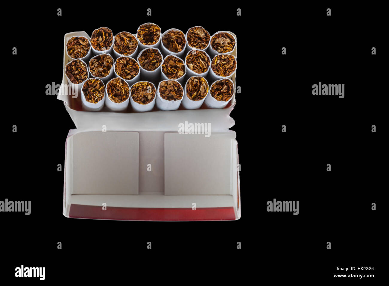 cigarettes in a pack Stock Photo - Alamy