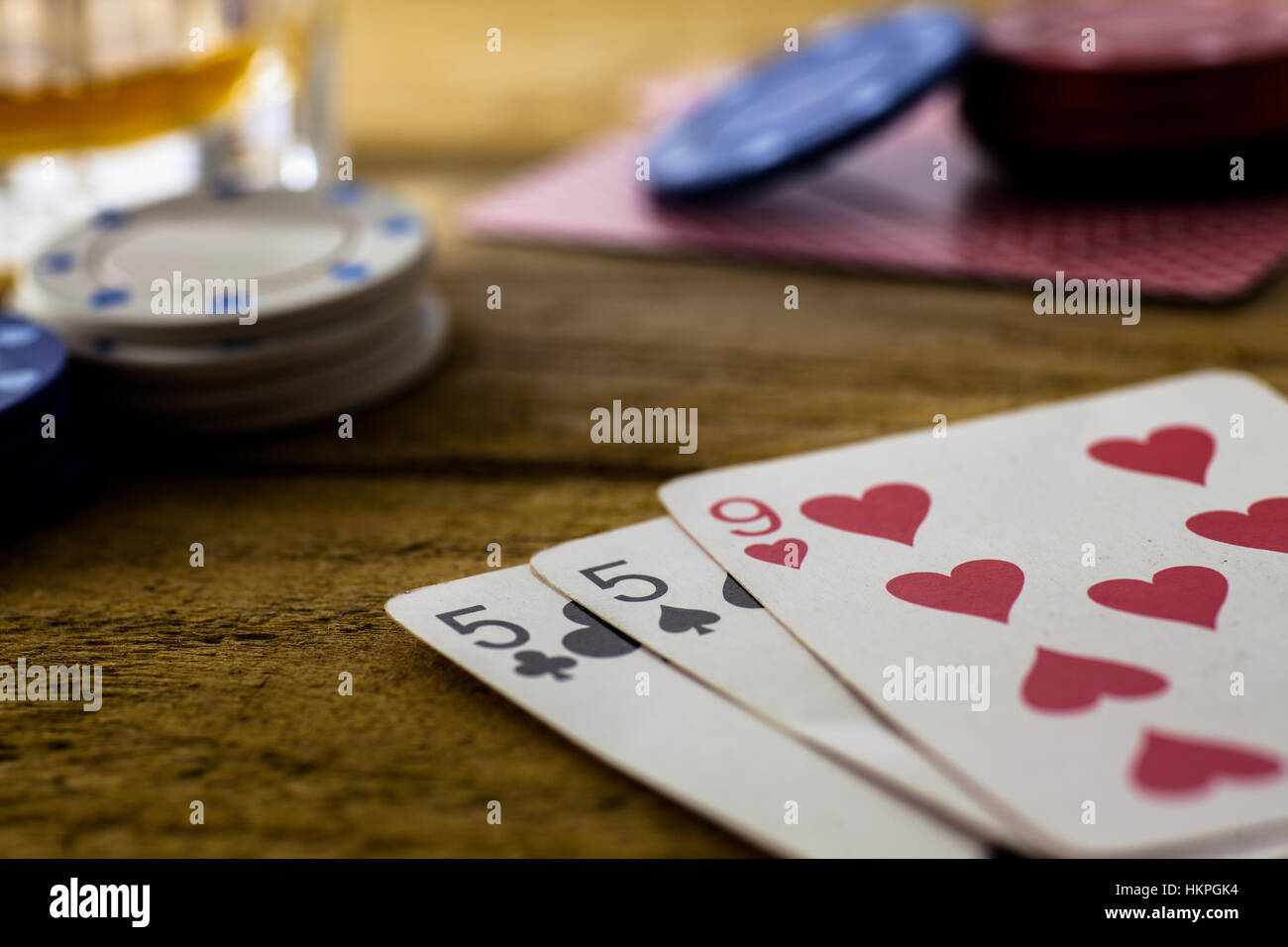 Pair of fives Stock Photo - Alamy