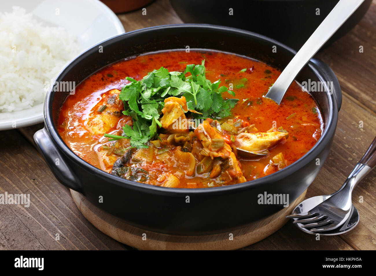 moqueca capixaba, brazilian fish stew Stock Photo - Alamy